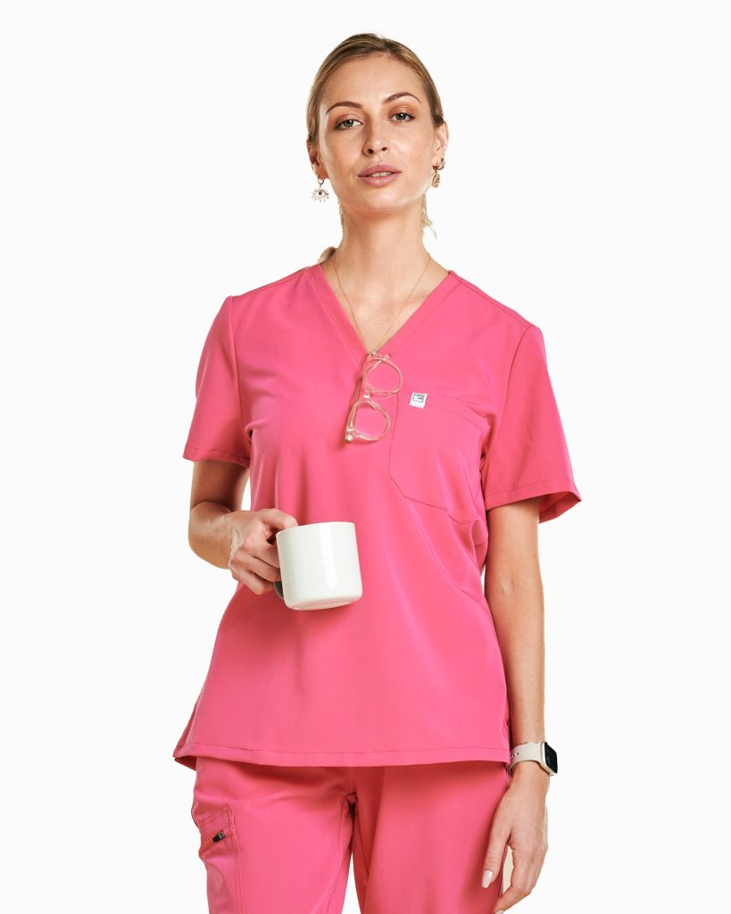 Josie™ One Pocket Scrub Top - Tanc.co.za | Medical Scrubs
