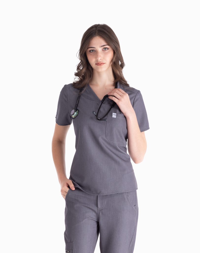 Josie™ One Pocket Scrub Top - Tanc.co.za | Medical Scrubs